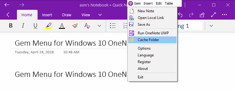 UWP Where Is The Cache Folder Of OneNote For Windows 10 Office 
