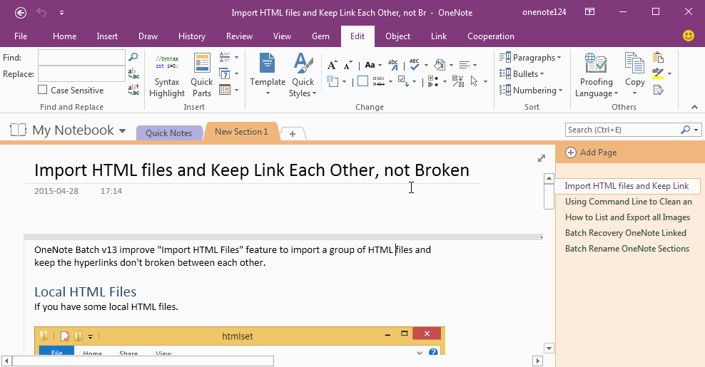 Save OneNote Page As PDF File And Keep The Page Background Color