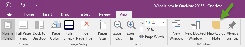 Onenote Disable Quick Notes Garryselection
