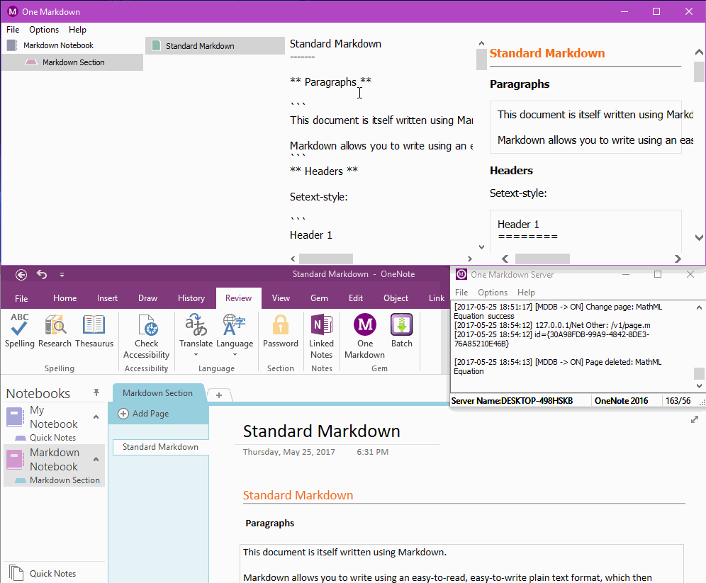 Write MathML In One Markdown To Create Equation For OneNote Office
