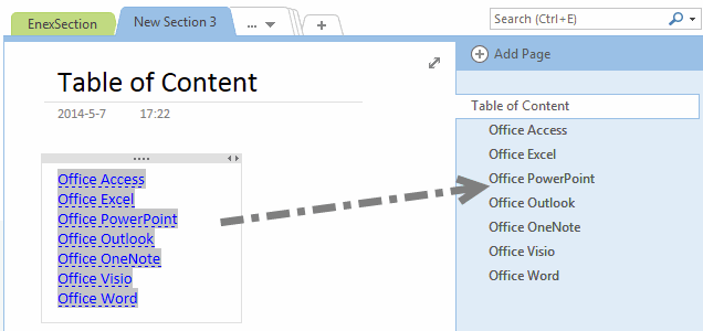 Create OneNote Subpages With Selected Paragraphs Office OneNote Gem 