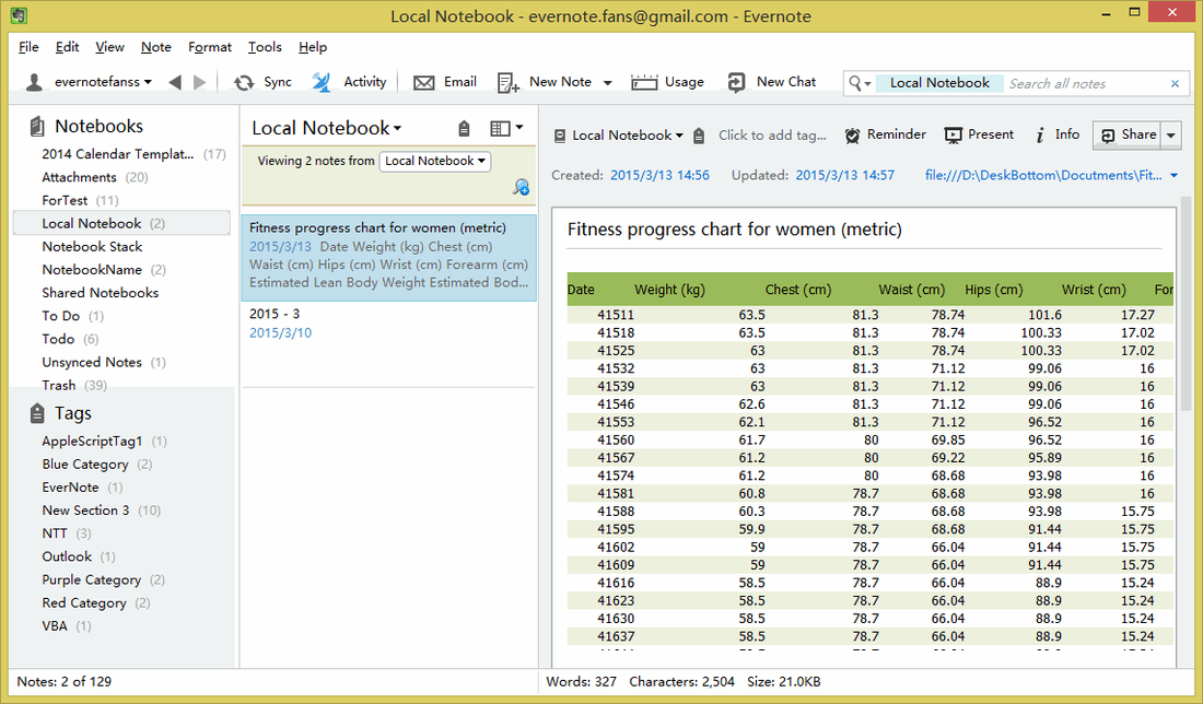 How To Change Evernote Table Style Office OneNote Gem Add Ins