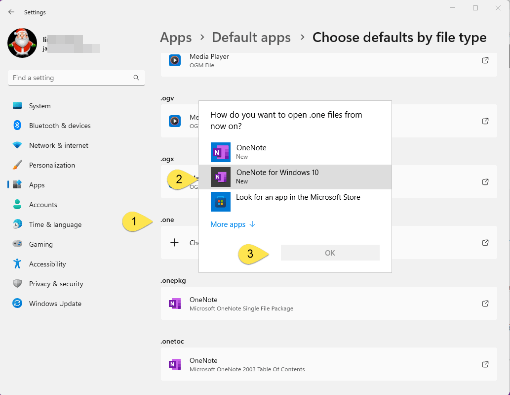 Set OneNote For Windows 10 As The Default App Office OneNote Gem Add Ins